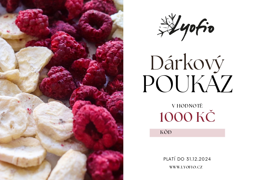 Tipy na zdravý dárek | Jedlé dárky | Lyo ovoce | Lyofio.cz